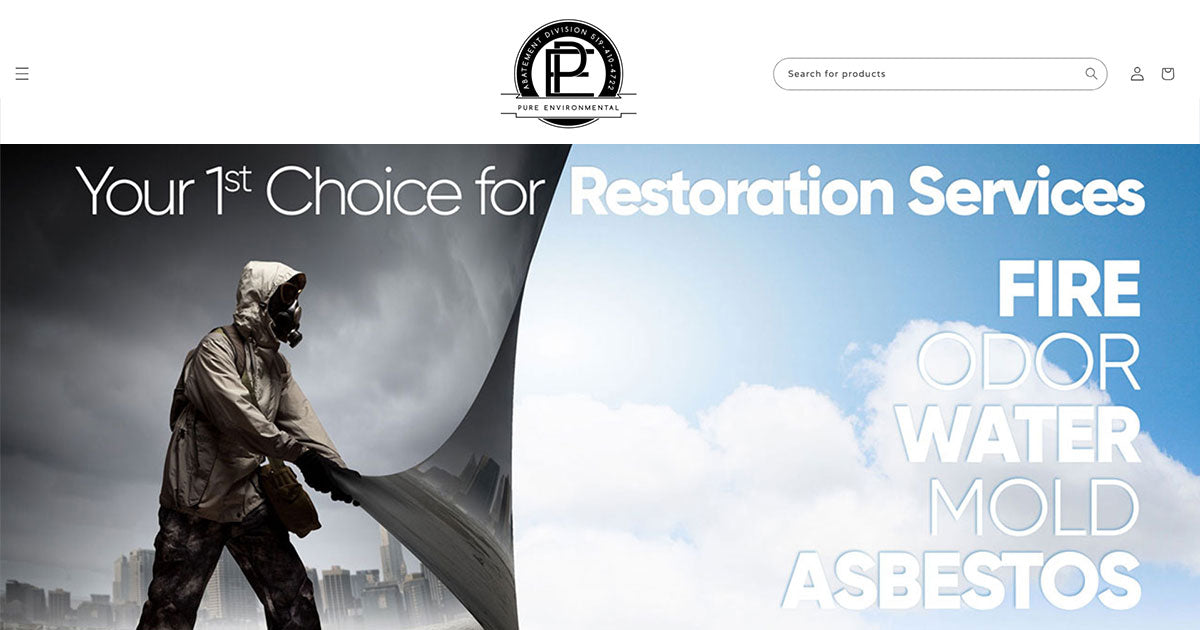 Pure Environmental Restoration Services & Safety Supplies – Pure ...