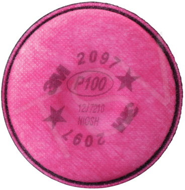 3M 2000 Series P100 Respirator Prefilters - 2097 – Pure Environmental ...