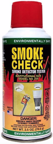 SmokeCheck¬Æ NFPA 72 Compliant Smoke Detector Tester Aerosol - 2.5 oz ...