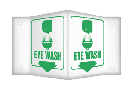 ProjectionTM Signs eye wash – Pure Environmental Restoration Solutions ...